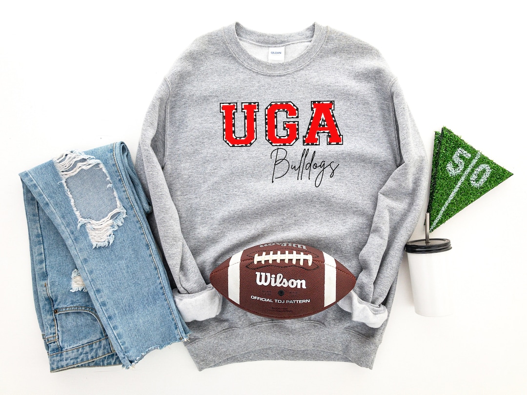 UGA Bulldogs Cute Sweatshirt - Etsy