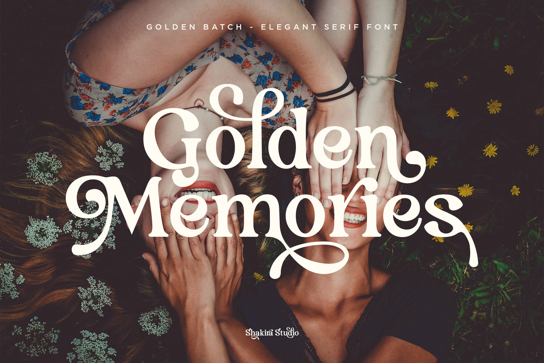 Golden Batch Elegant Serif Font Retro Font Canva Font - Etsy