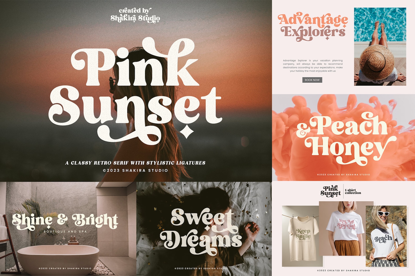 Modern Retro Font Bundle Collection Font Bundle Cricut - Etsy Australia