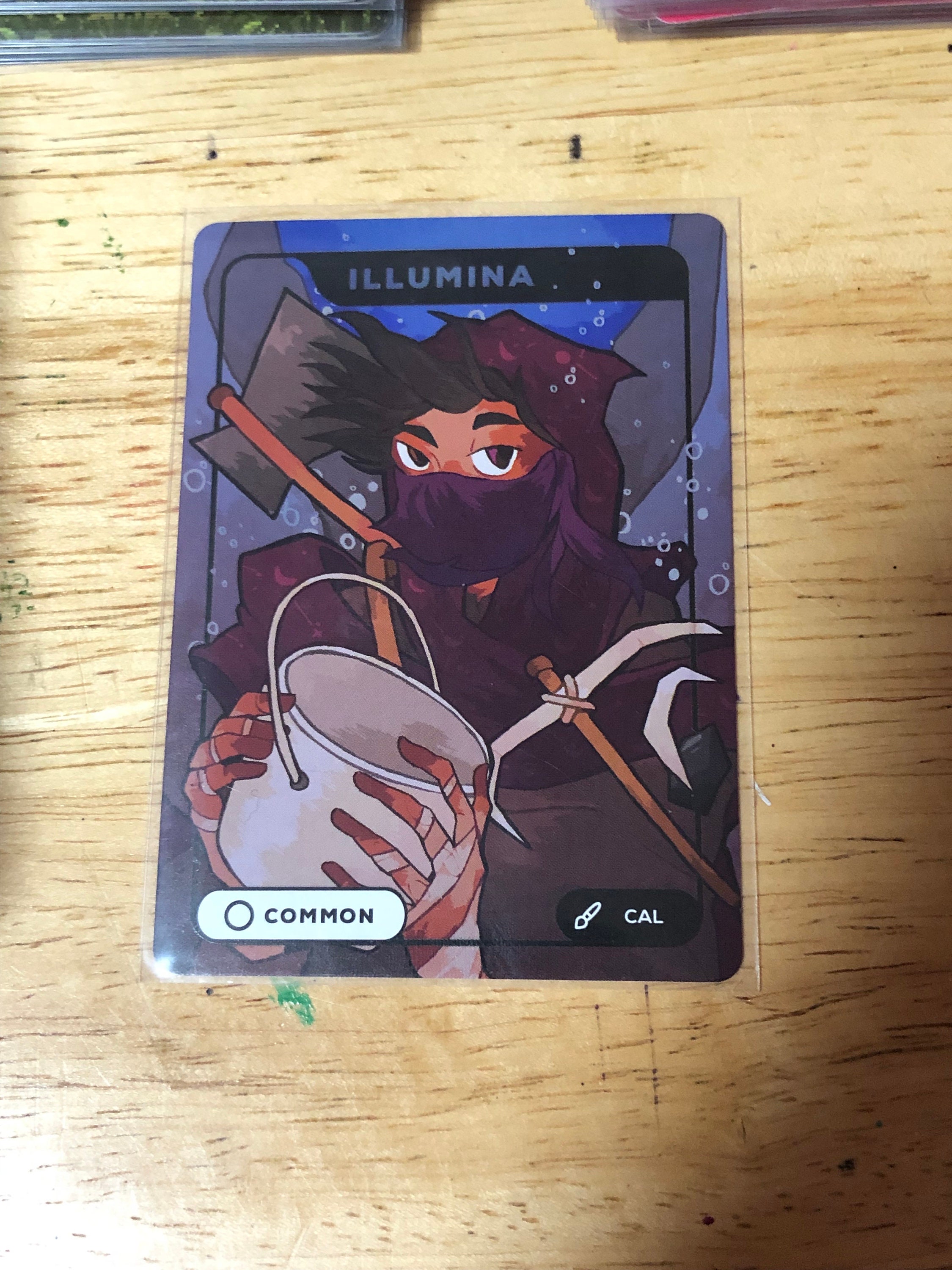 CREO Illumina Speedrunner Collector Card Minecraft Trading Cards - Etsy