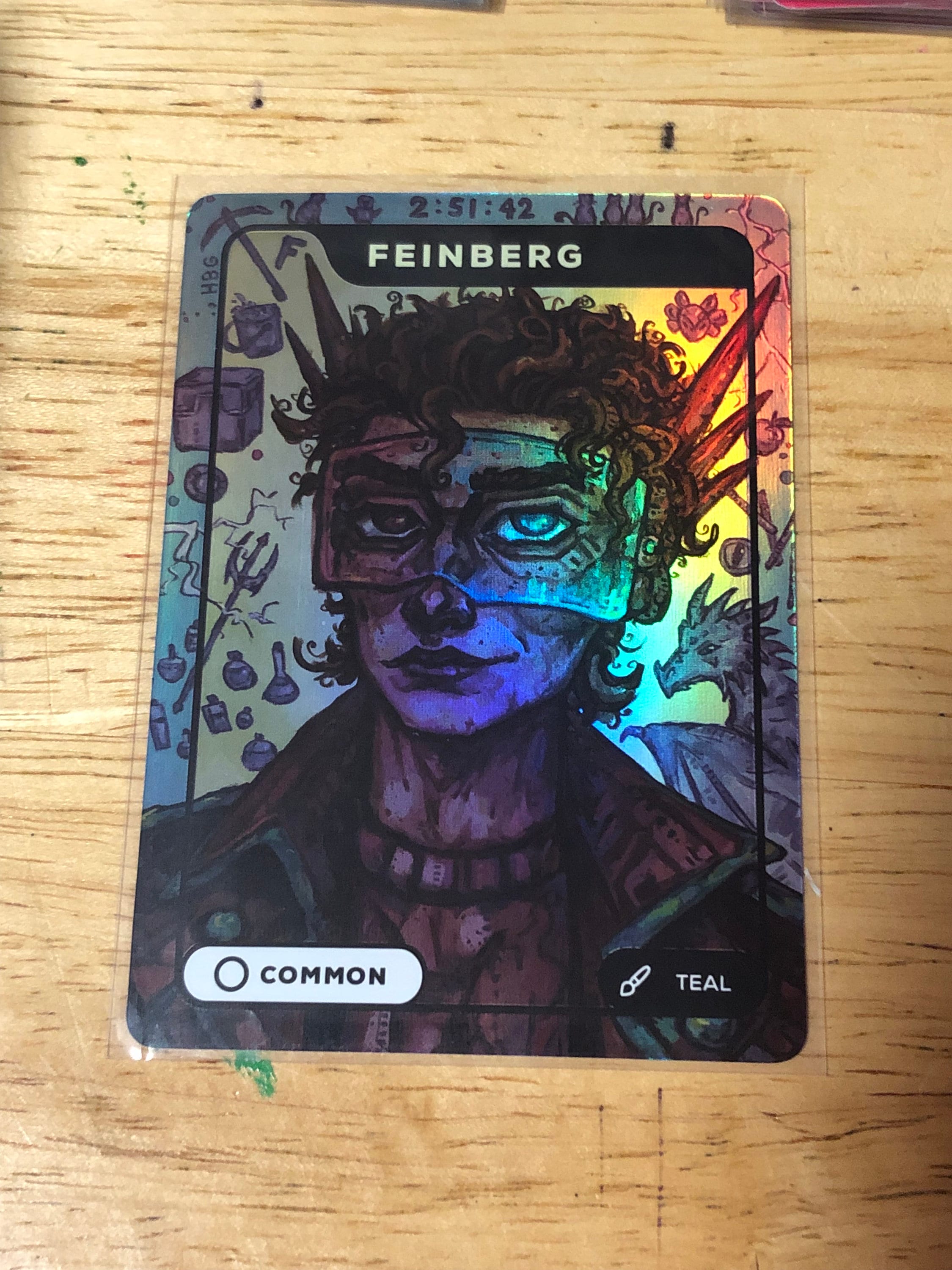 CREO Feinberg Speedrunner Collector Card Minecraft Trading Cards - Etsy