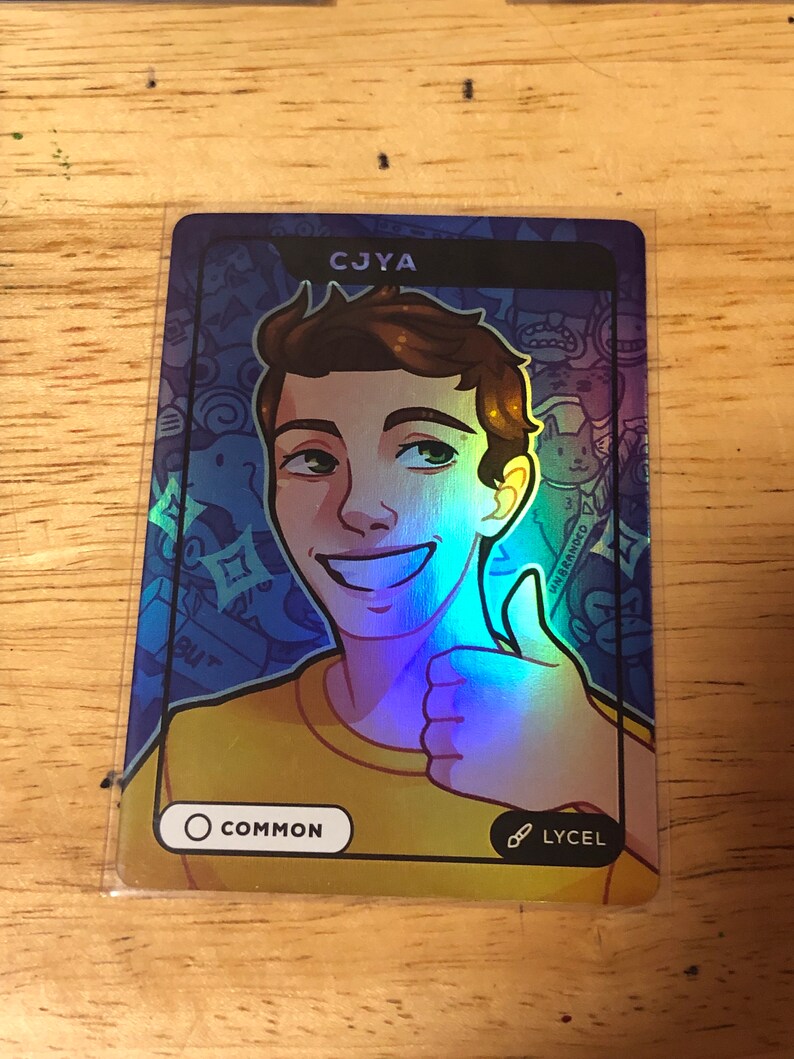 CREO Cjya Speedrunner Collector Card Mario Odyssey Trading Cards - Etsy