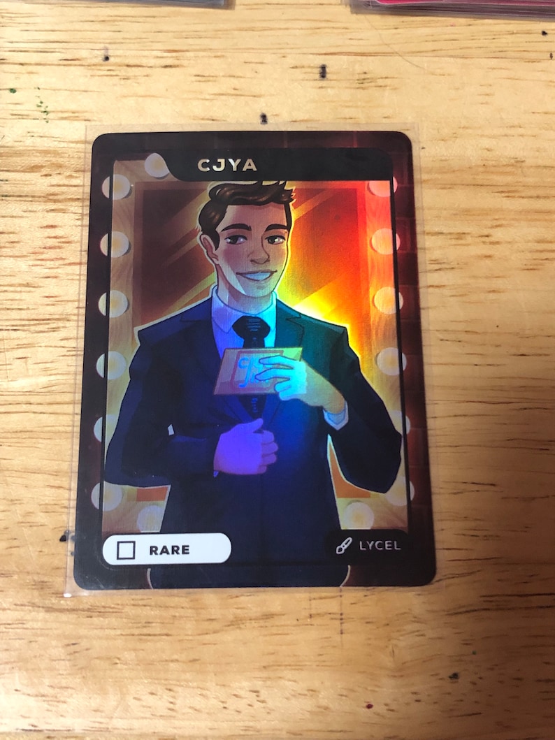 CREO Cjya Speedrunner Collector Card Mario Odyssey Trading Cards - Etsy