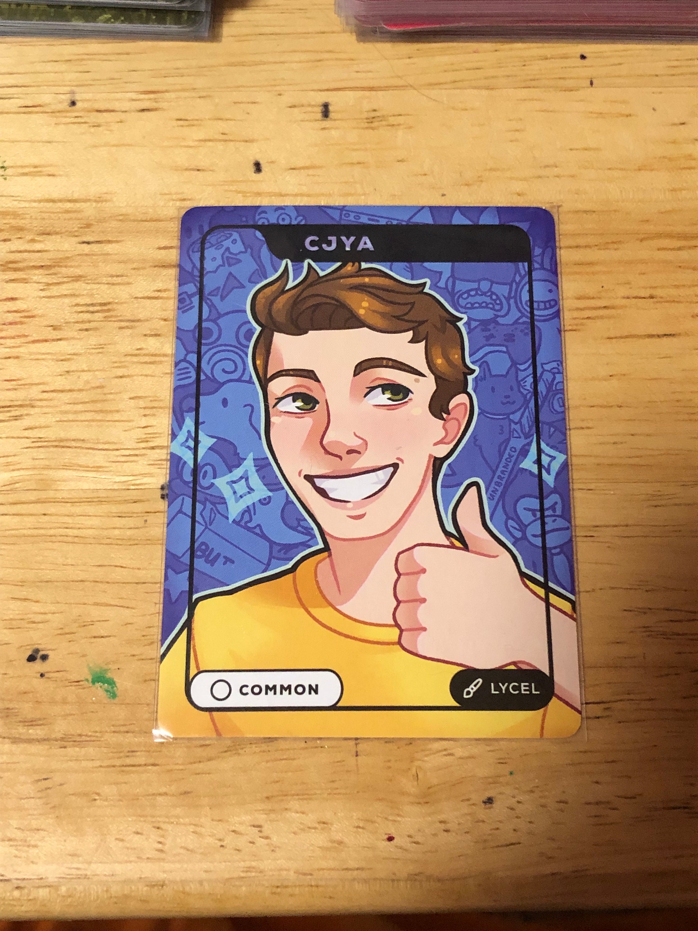 CREO Cjya Speedrunner Collector Card Mario Odyssey Trading Cards - Etsy