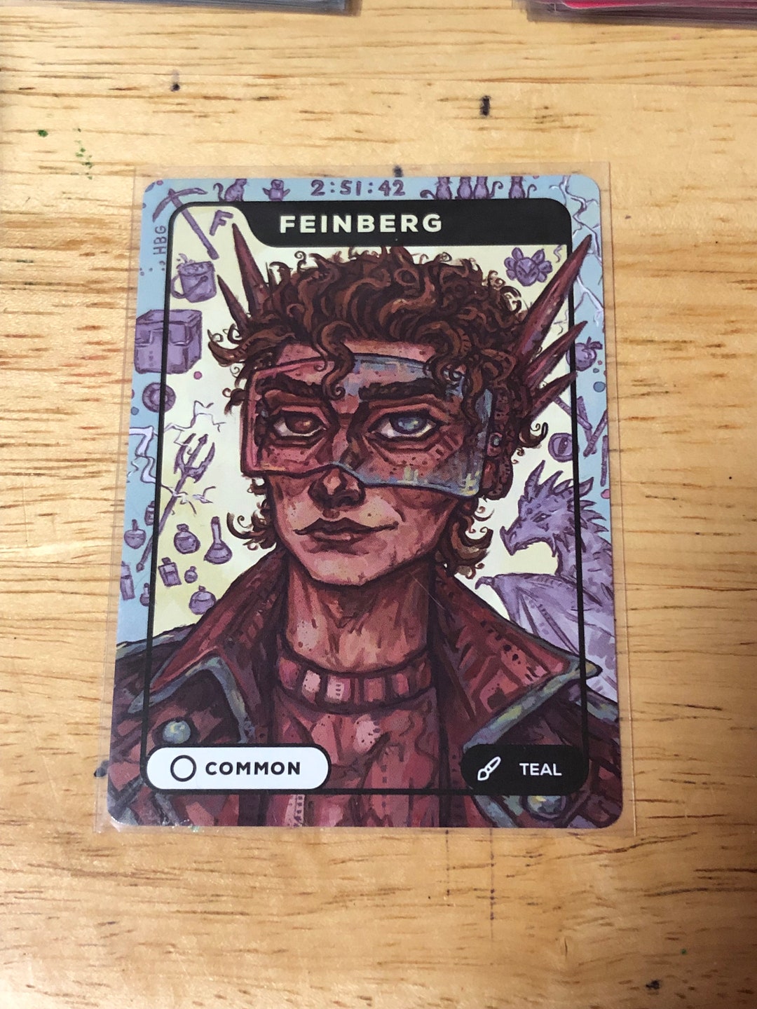 CREO Feinberg Speedrunner Collector Card Minecraft Trading Cards - Etsy