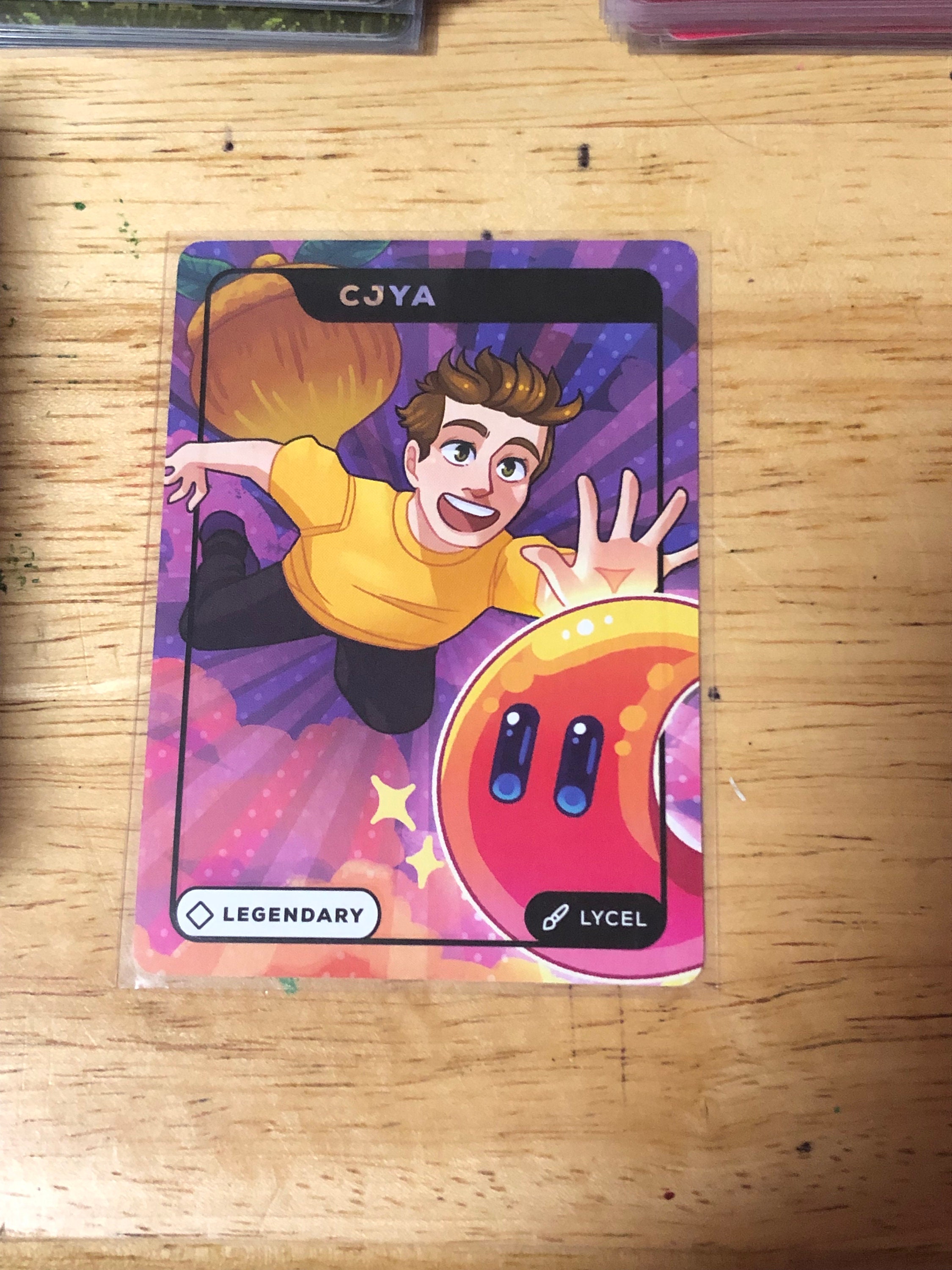 CREO Cjya Speedrunner Collector Card Mario Odyssey Trading Cards - Etsy