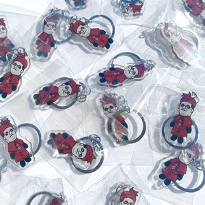 Ghost Band Plushia Acylic Charm - Etsy