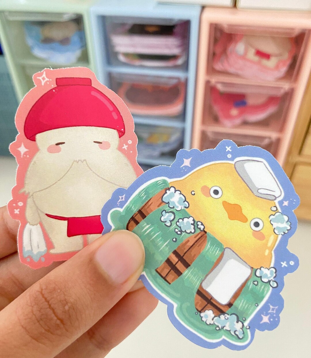 Cute Anime Spirit Stickers | Bathhouse Anime Sticker Pack | Duck ...