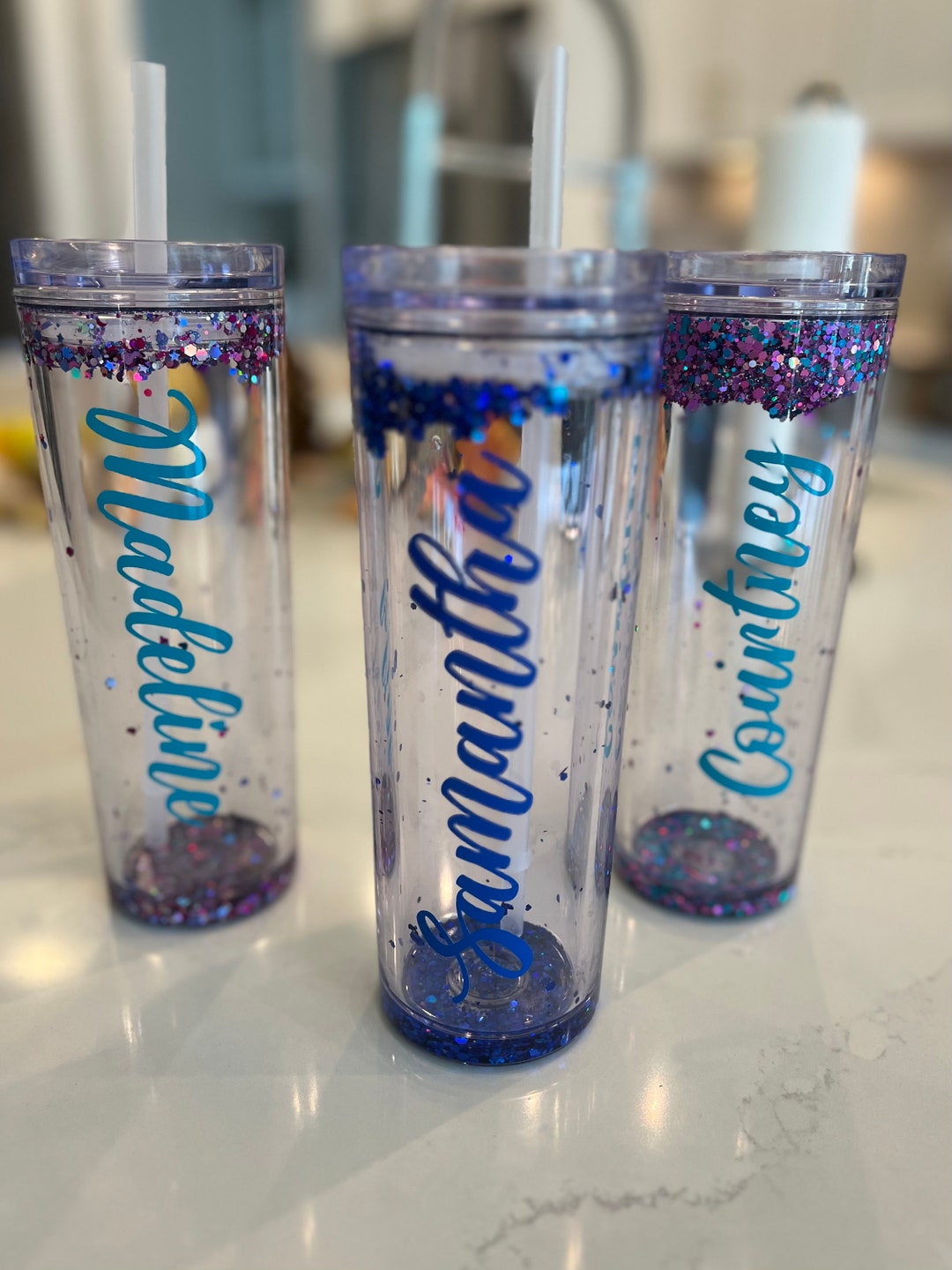 Floating Glitter Tumbler - Etsy
