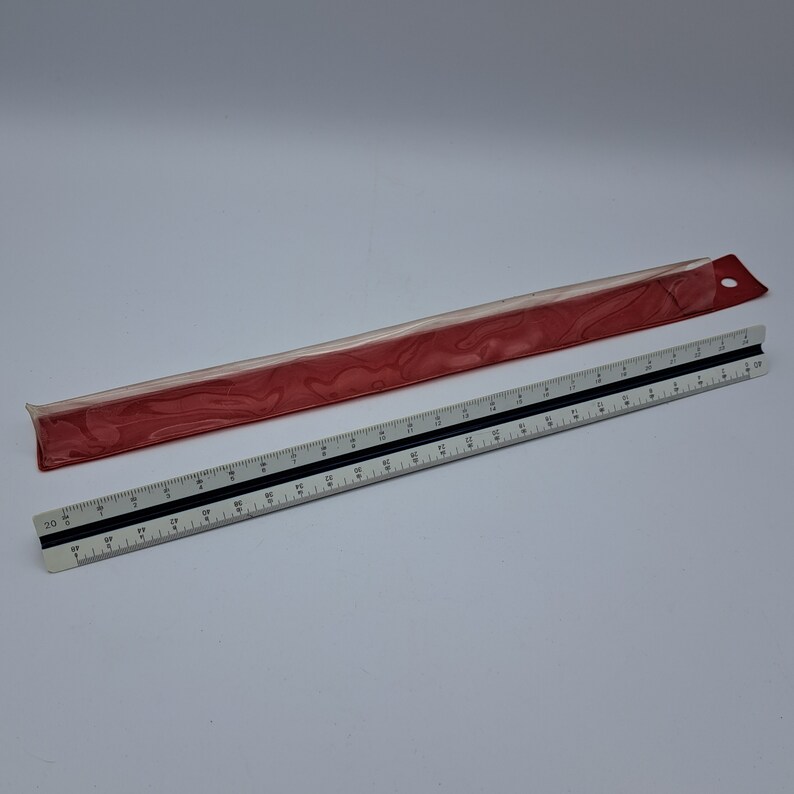 Staedtler Mars Triangle Architect Engineer Scale Ruler With Case - Etsy