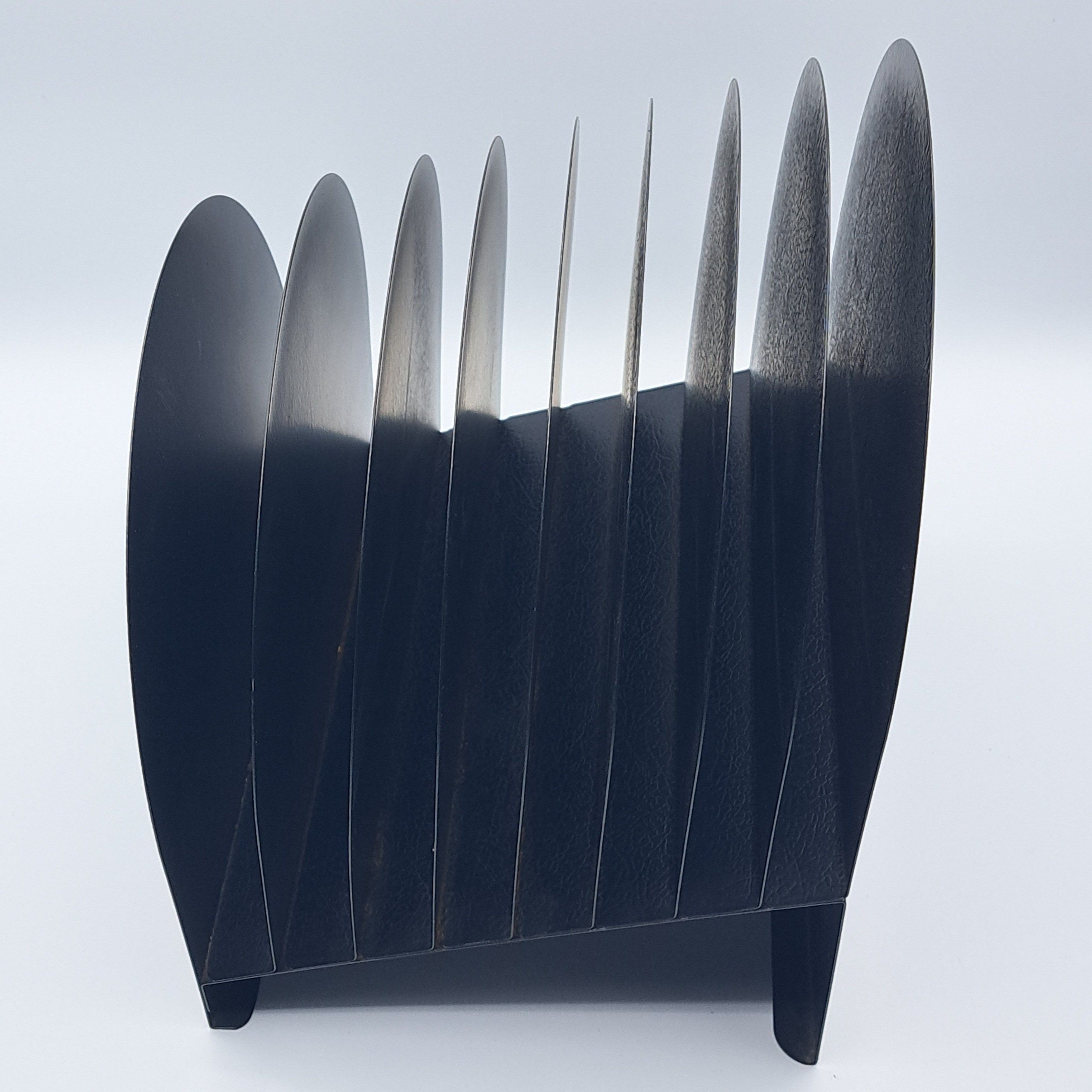 Black Metal File Holder Desk Accessory Vintage Style - Etsy