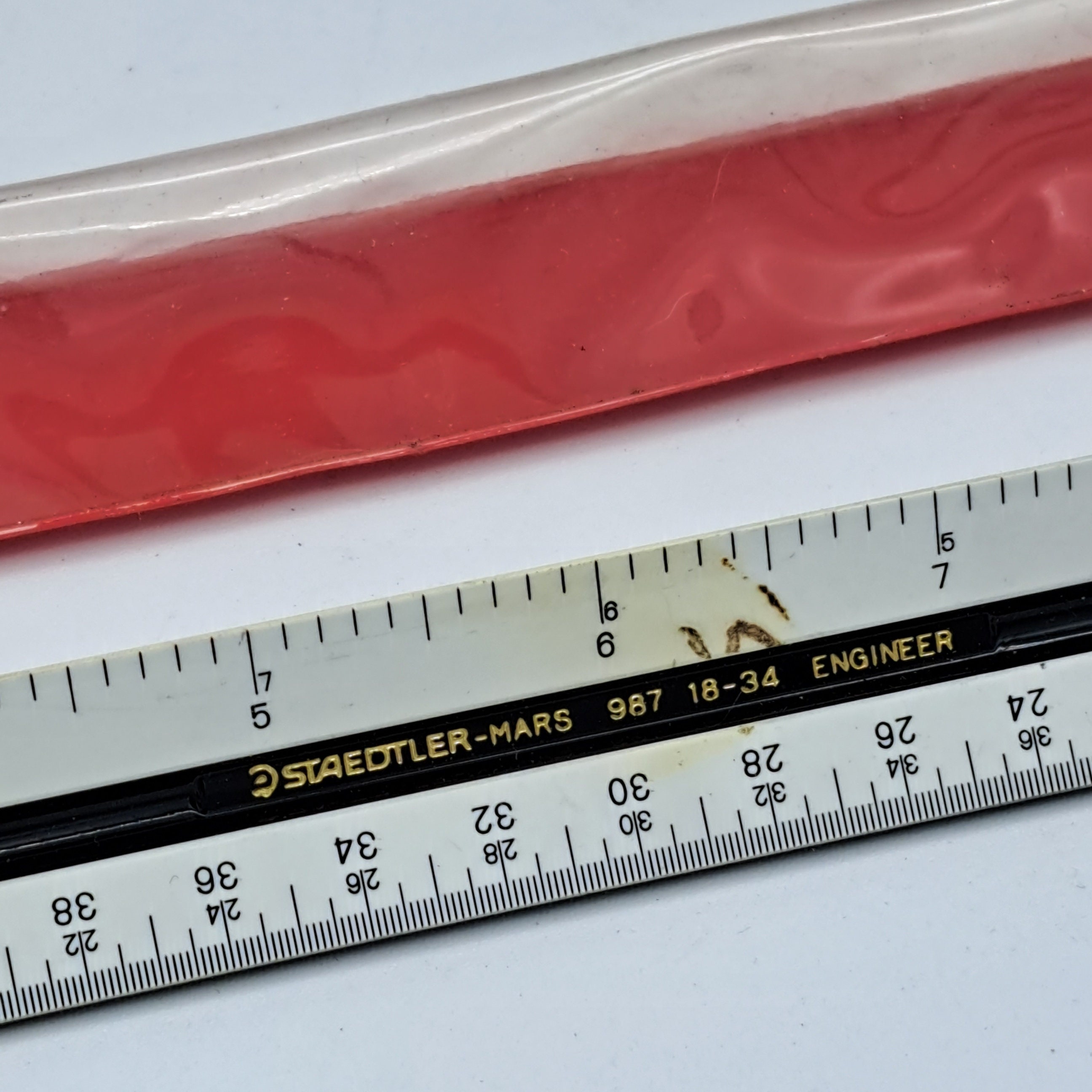 Staedtler Mars Triangle Architect Engineer Scale Ruler With Case - Etsy