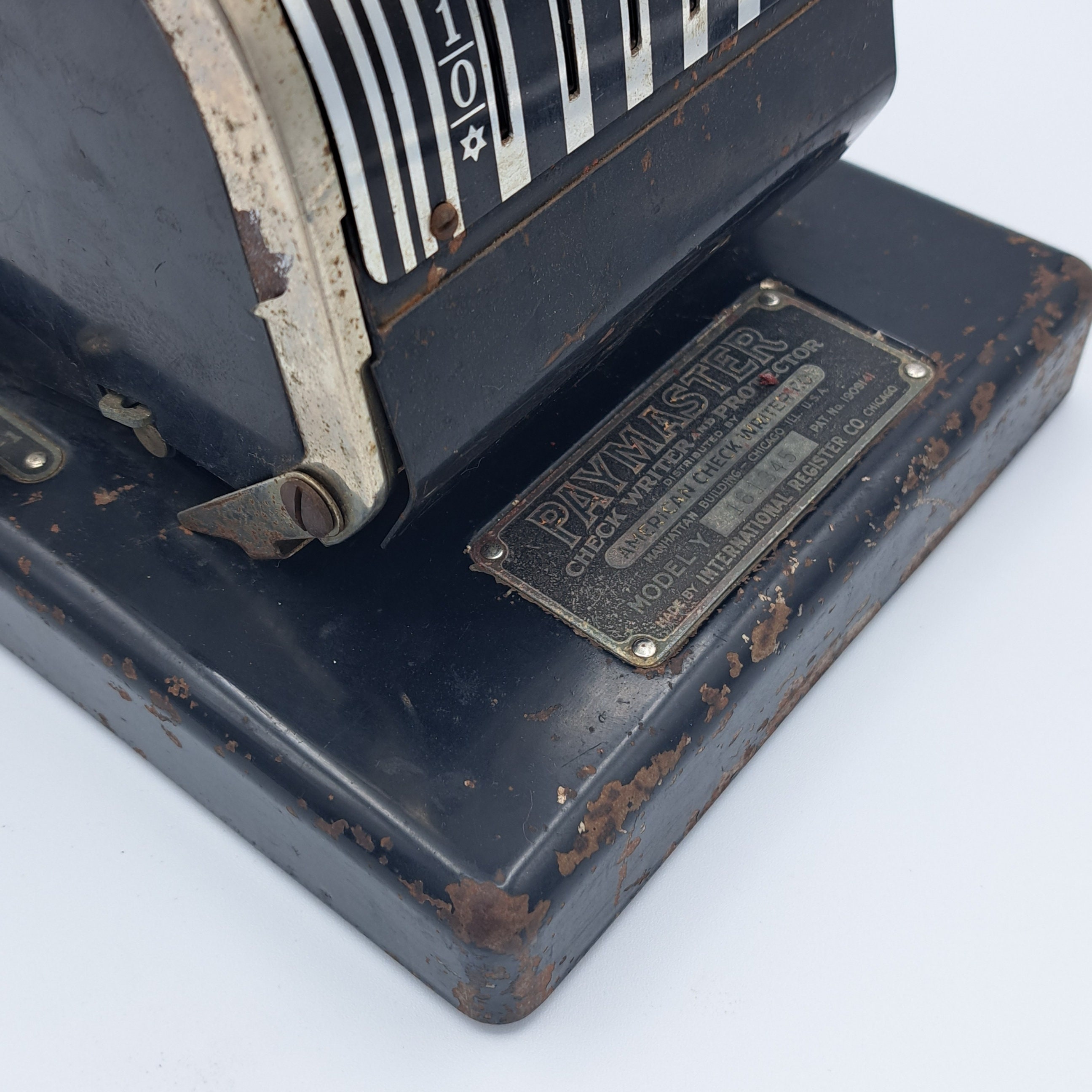 Paymaster Check Writer Vintage Industrial Bookshelf Decor - Etsy