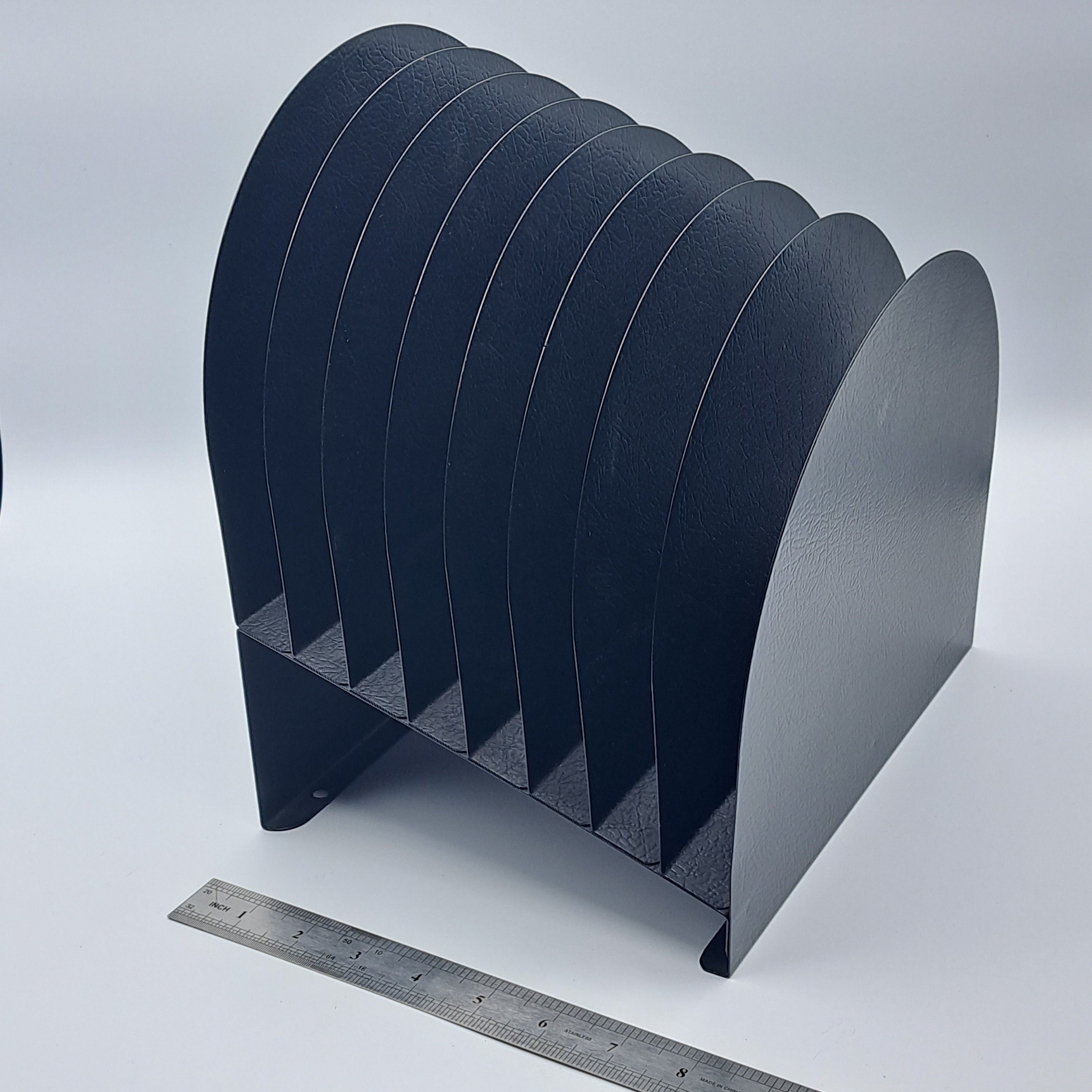 Black Metal File Holder Desk Accessory Vintage Style - Etsy