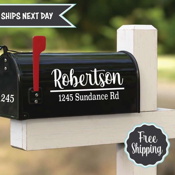 Mailbox Decals - Etsy