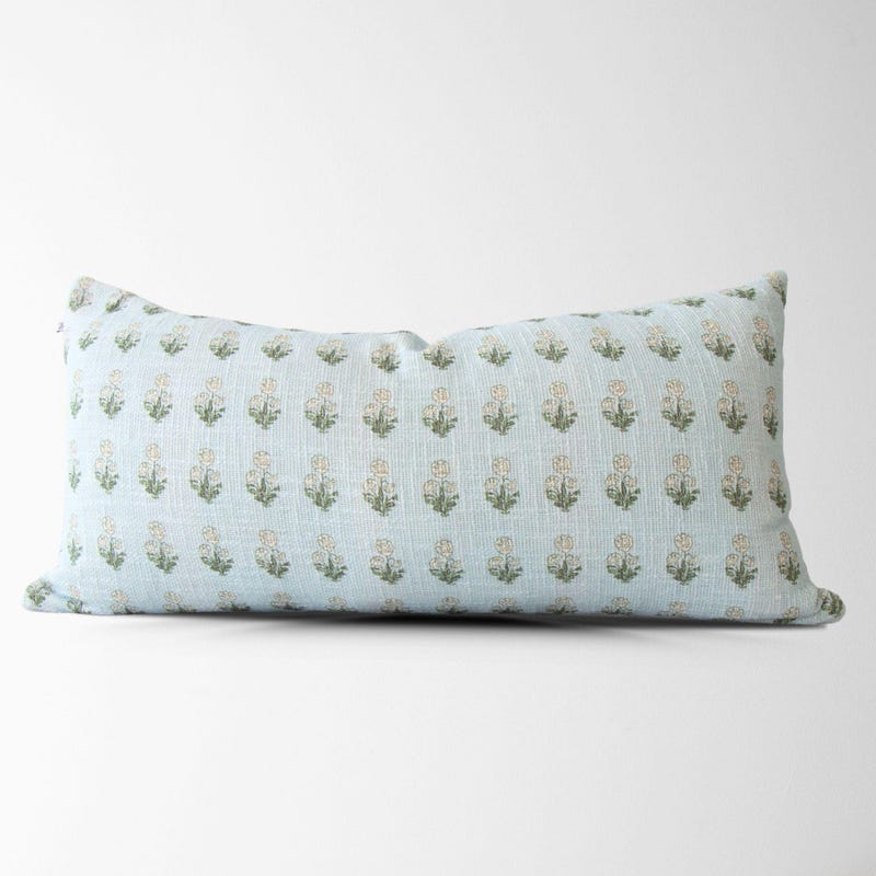 Block Print Pillow Cover - Etsy