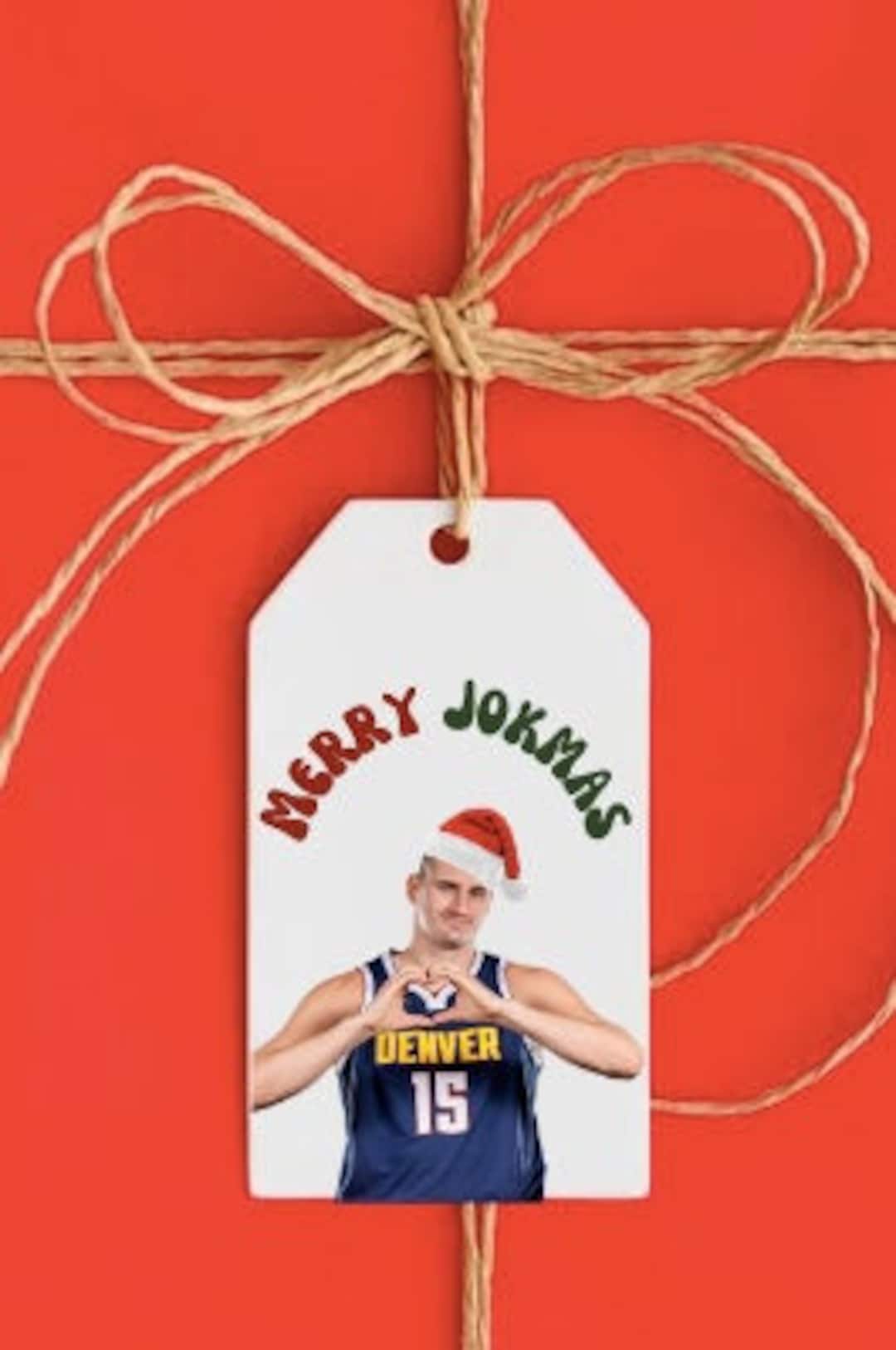 Nikola Jokic Printable Gift Tag, Printable Gift Tag, Joker Gift Tag ...