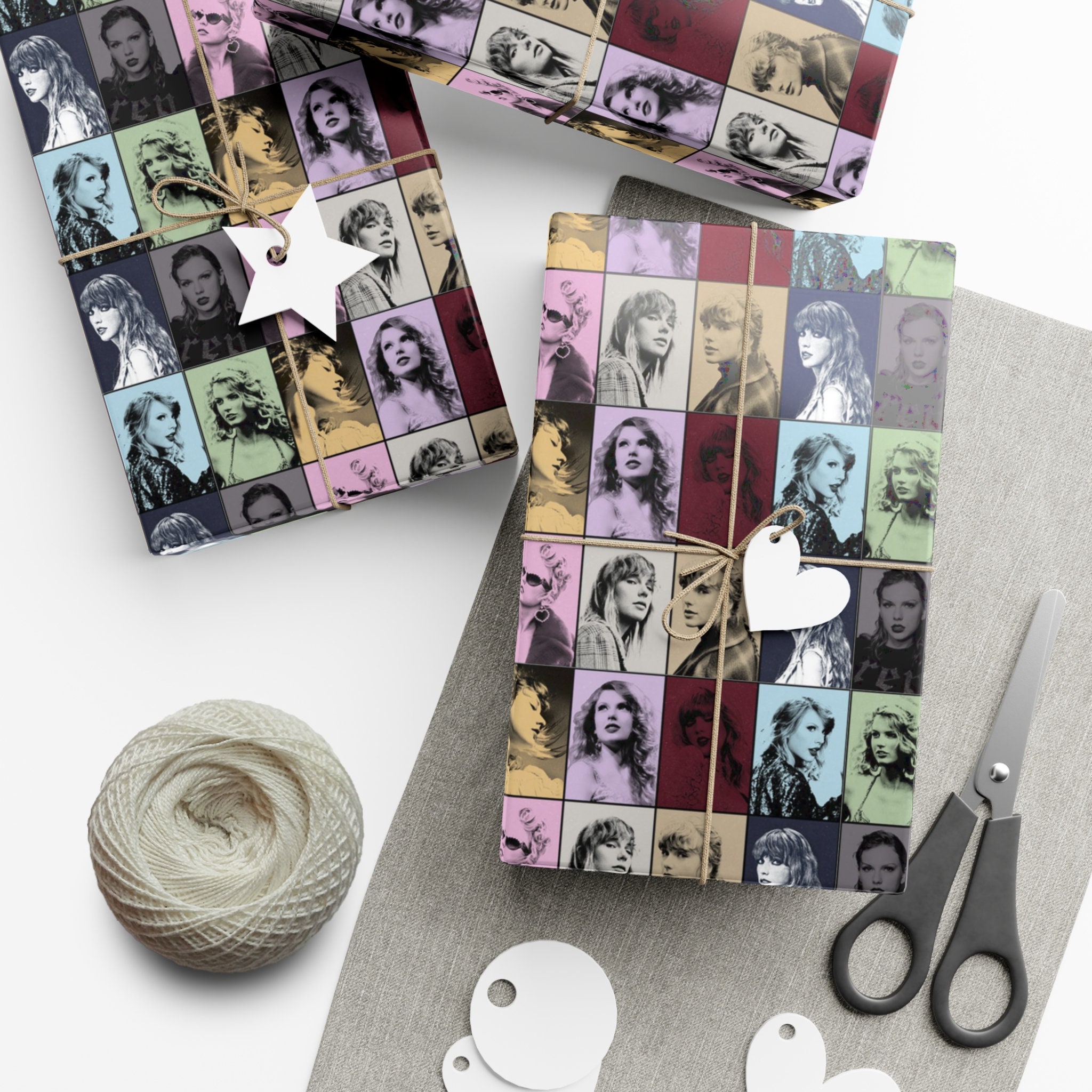 Taylor Wrapping Paper, Taylor Eras, Eras Tour Wrapping Paper sold by ...