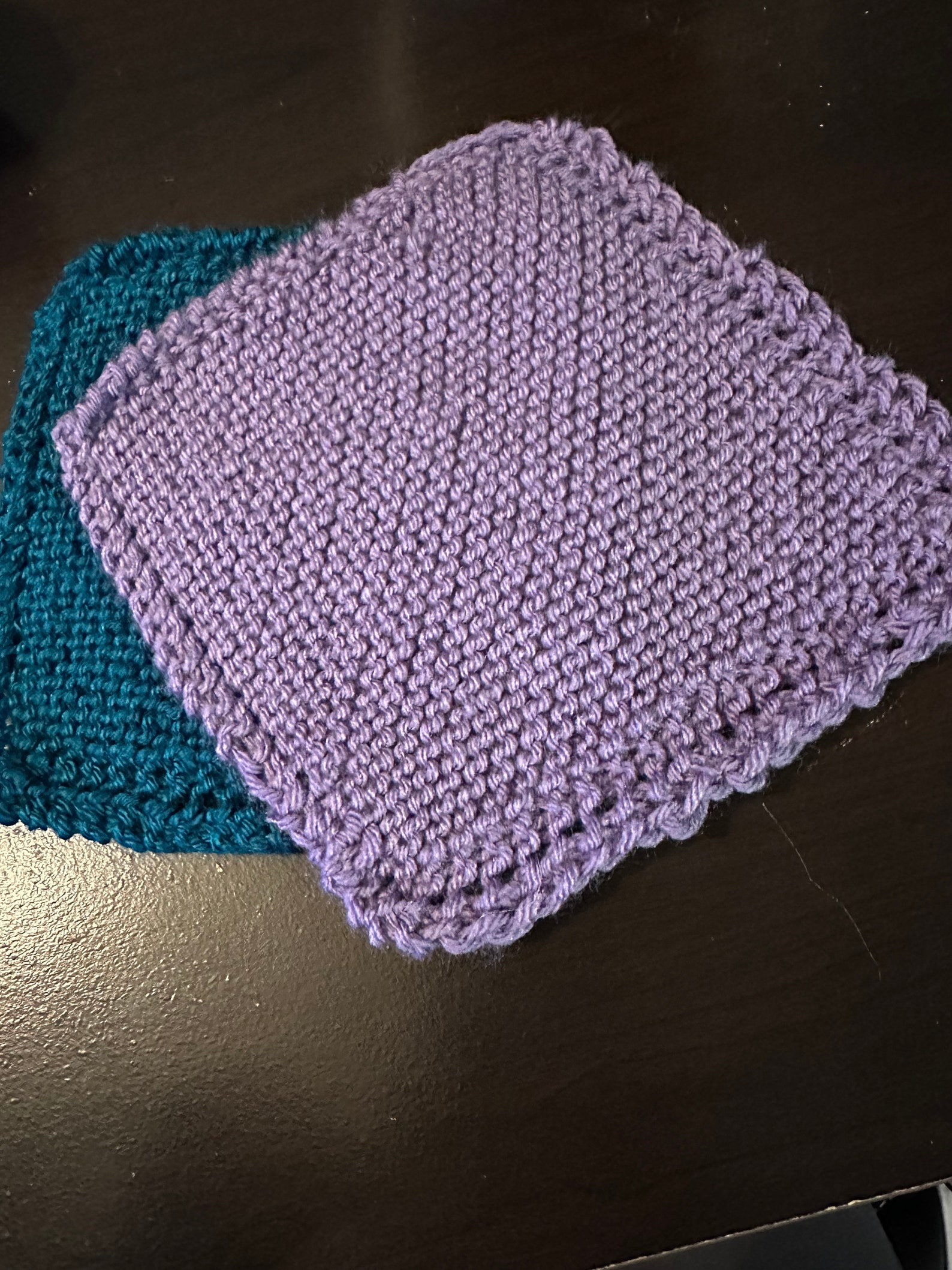 Simple Dishcloth Knitting Pattern - Etsy