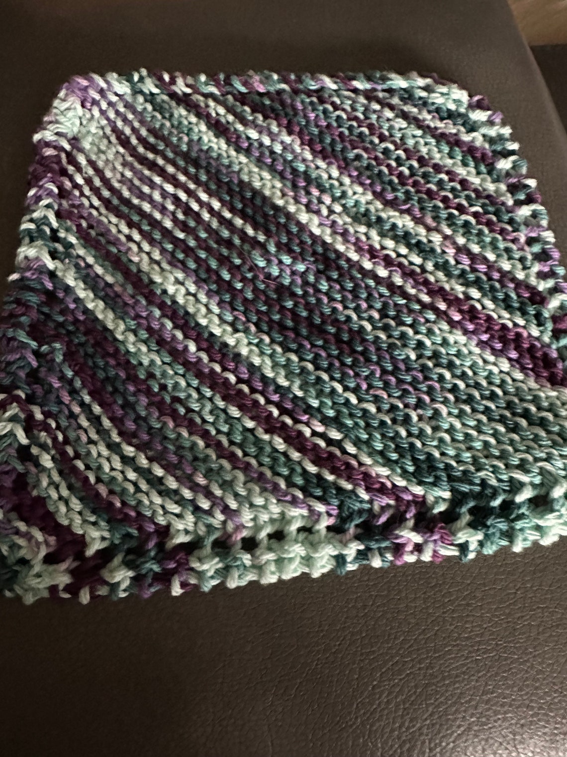 Simple Dishcloth Knitting Pattern - Etsy