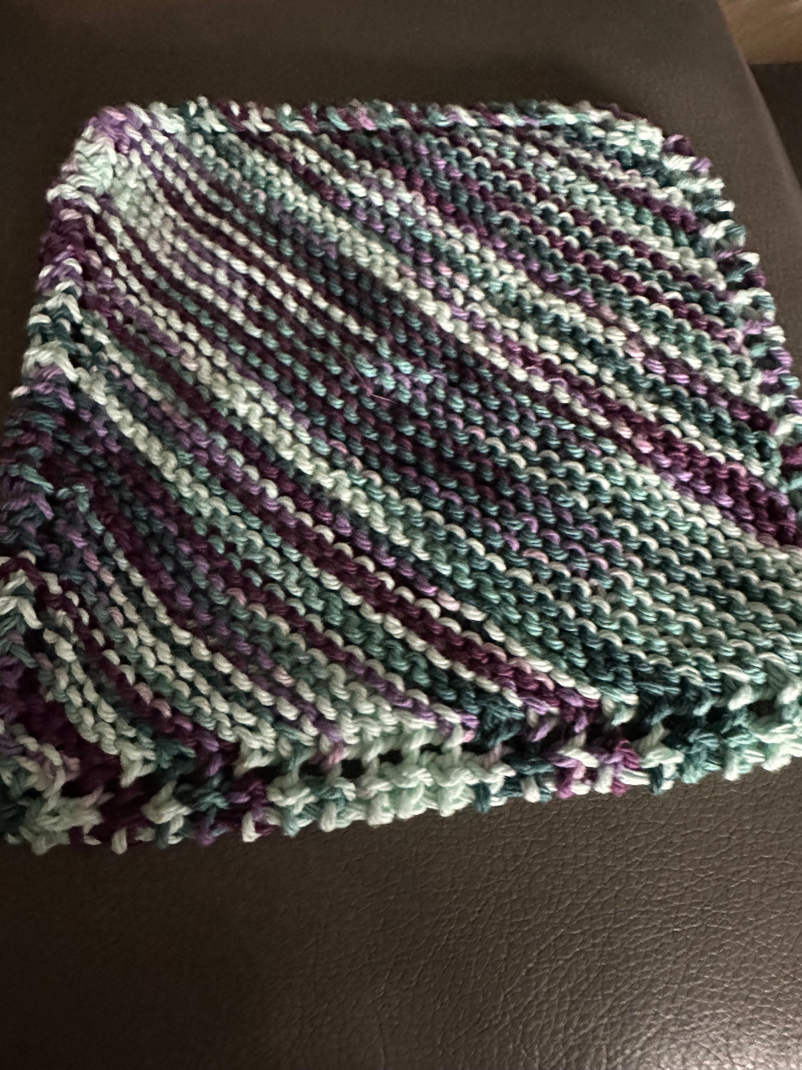 Simple Dishcloth Knitting Pattern - Etsy