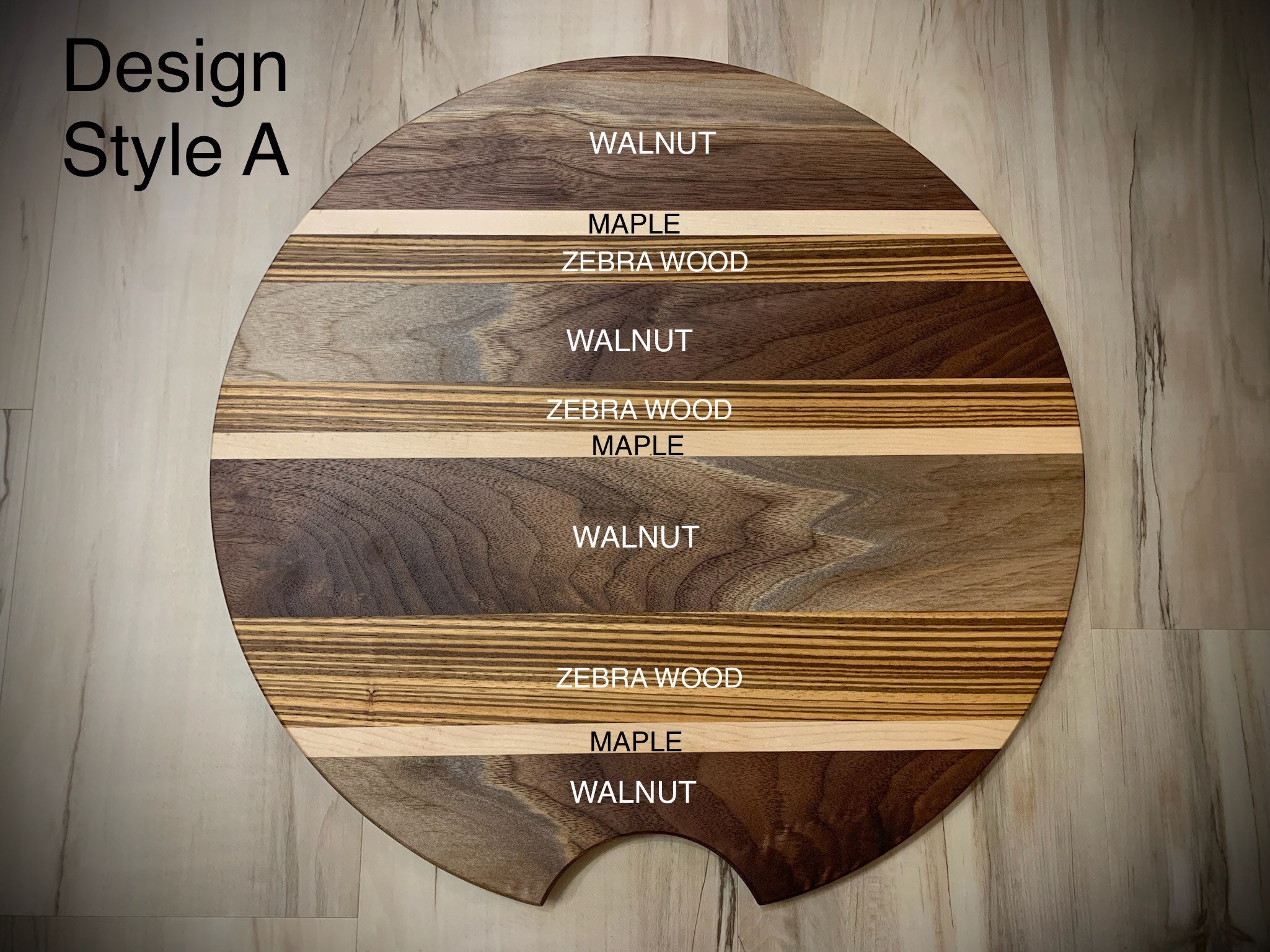 RV Custom Cutting Board Sink Cover Round Cutting Board Custom Made for ...