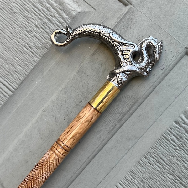 Dragon Cane - Etsy