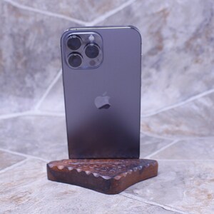 Wooden Handcarved Phone Stand, Custom Phone, Personalized Phone Holder ...