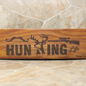 Hand-carved Rosewood Hunting Knife Box: Personalized Keepsake - Etsy