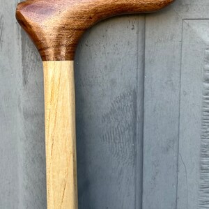 Handmade Carved Wooden Walking Cane: Lightweight Beech Wood Stick - Etsy