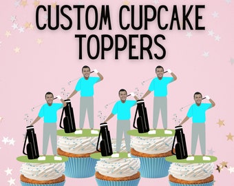Customized Cupcake Toppers - Etsy