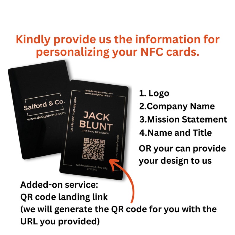 Business NFC Name Card, NFC Chips Metal, Professional Card Tap to Share ...