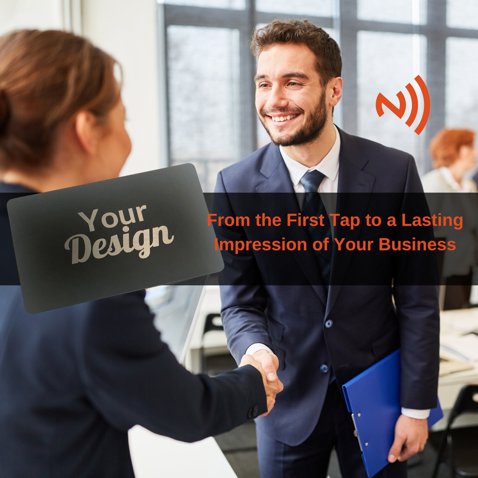 Business NFC Name Card, NFC Chips Metal, Professional Card Tap to Share ...