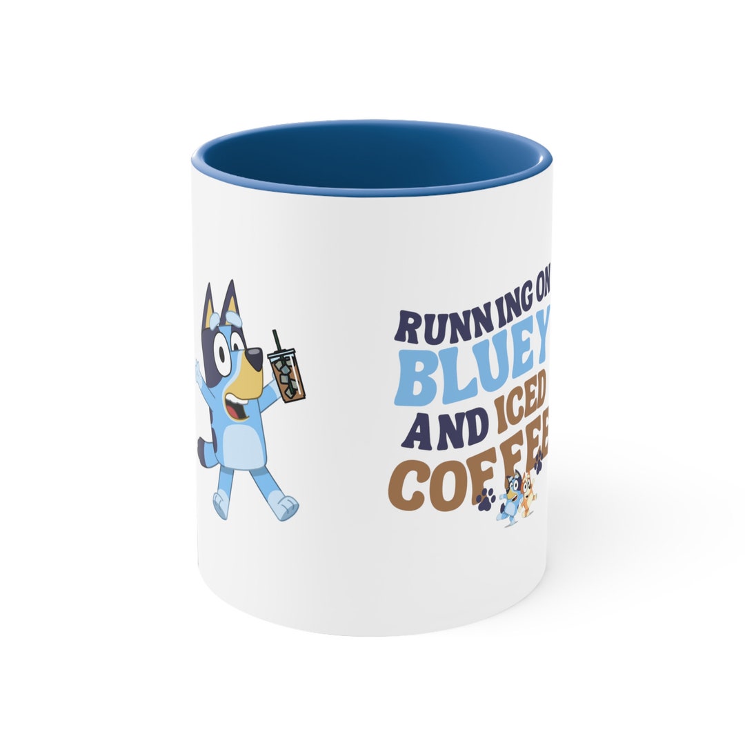 Running on Bluey and Iced Coffee - Etsy UK