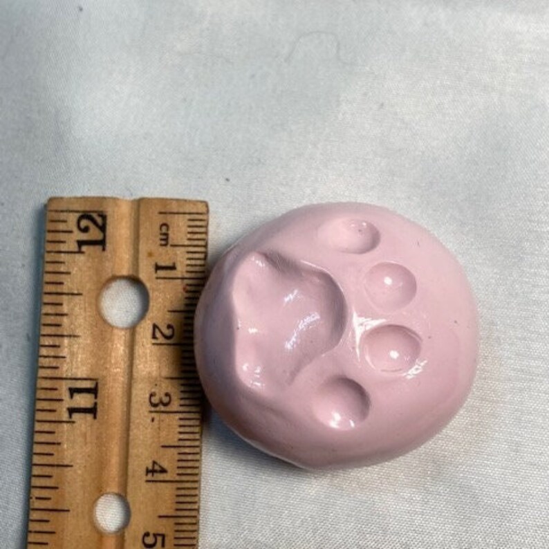 Paw Print Worry Stone Pet - Etsy