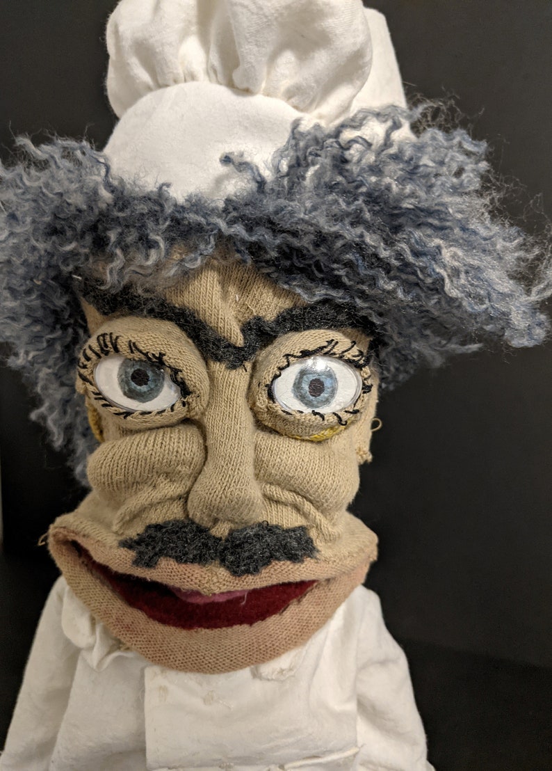 Hand Puppet Chef Pascal - Etsy