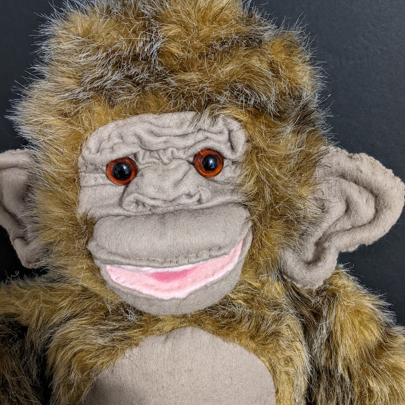 Monkey Hand Puppets - Etsy