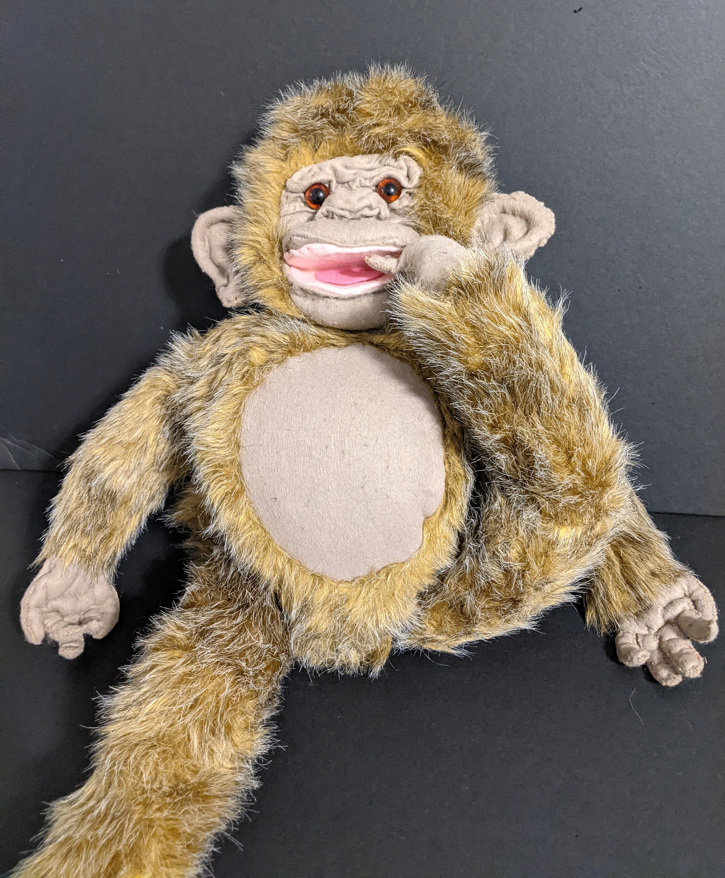 Monkey Puppet Does Hard Time - Etsy