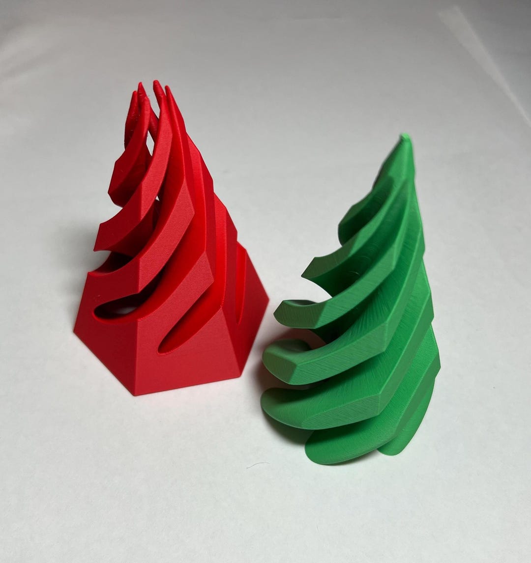 3D Printed Impossible Pyramid Passthrough Cone - Fidget Toy, Stress ...