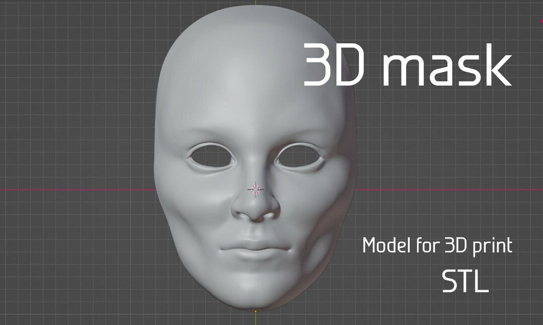 The Mask 3D Digital STL Model for 3D Print - Etsy