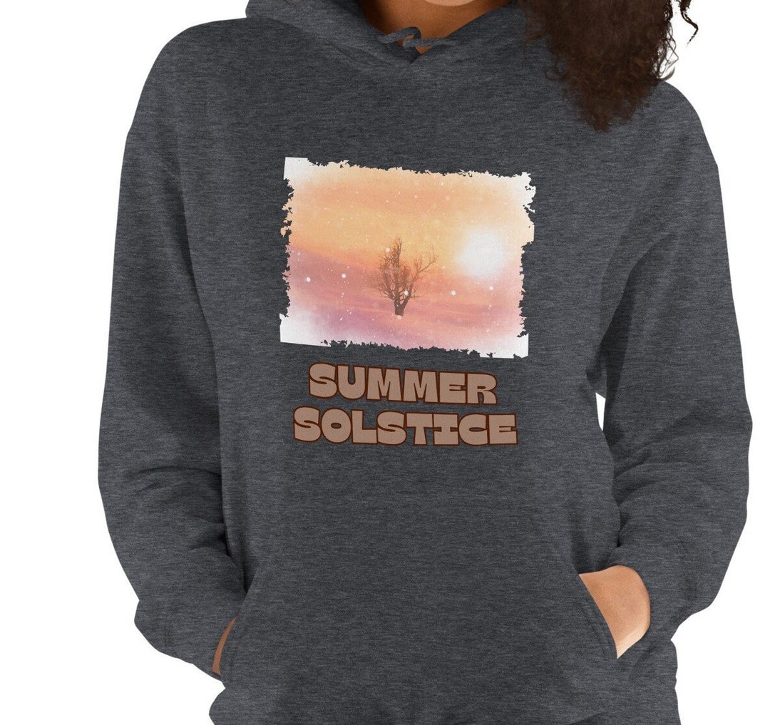 Summer Solstice Hoodie, Cute Beach Hoodie, Beach Life Shirt, Summer ...
