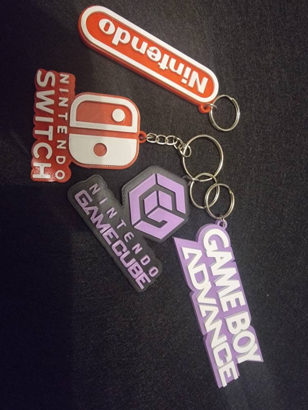 3D Printed Keyrings/keychains - Etsy