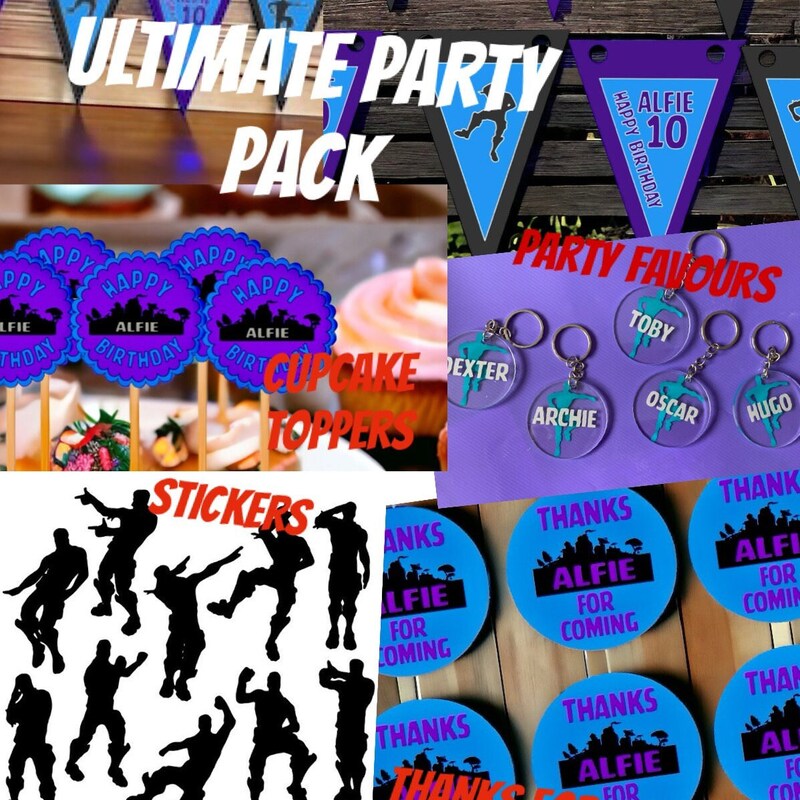 Fortnight Cake Topper - Etsy