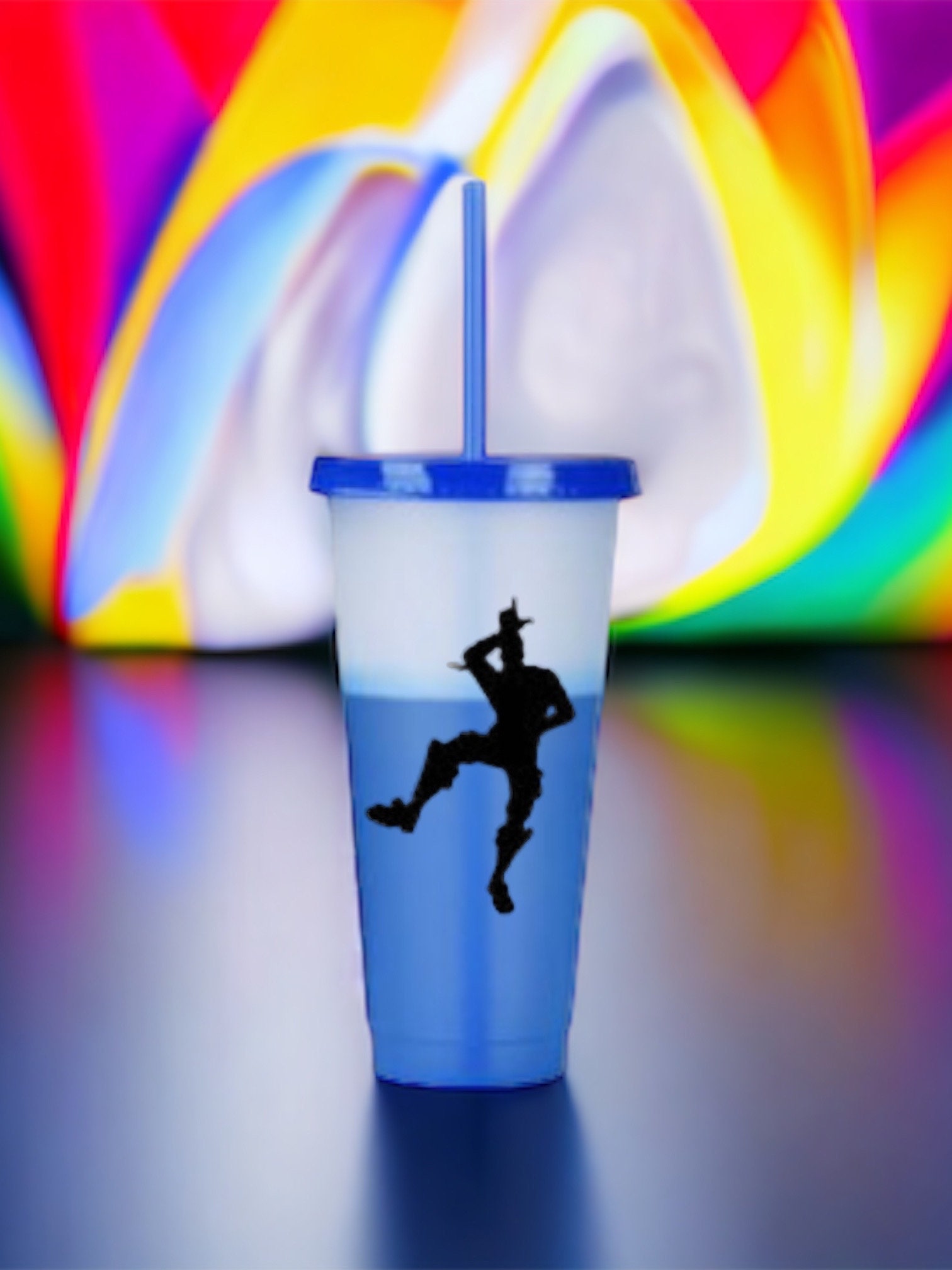 Personalised Gamer Inspired Battle Royale Colour Changing Cold Cup Gift ...