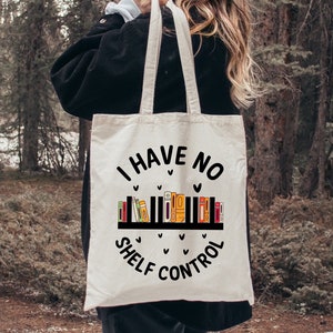Funny Bookworm Tote Bag, Book Lover Women Gift Bags, Cute Librarian ...