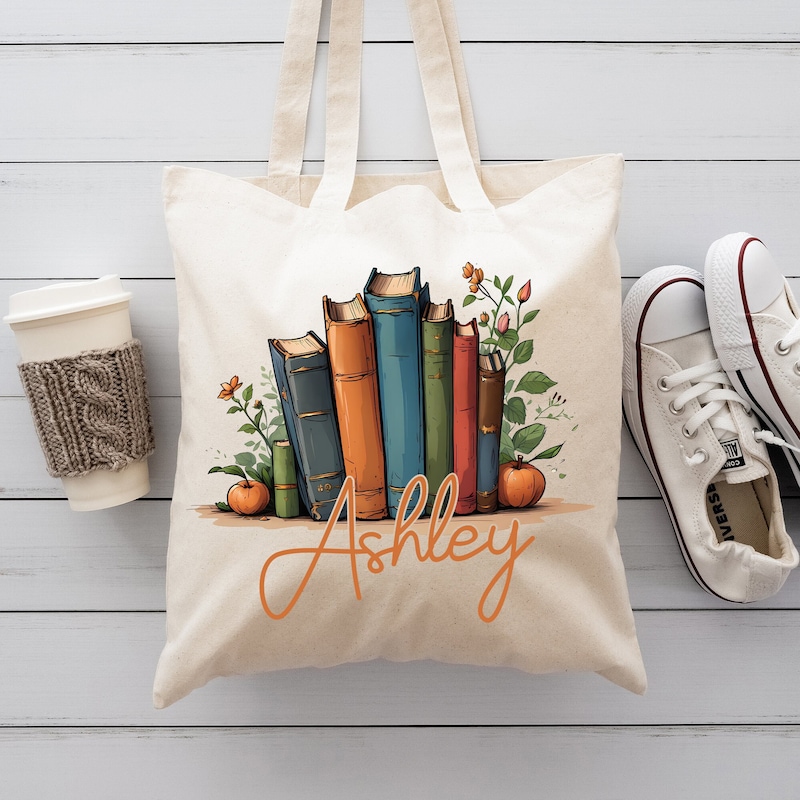 Library Tote Bag - Etsy