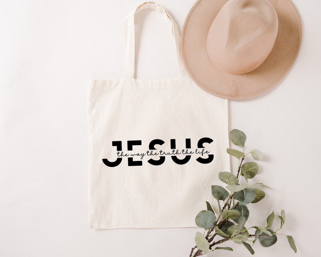 Jesus Tote Bag Christian Gift Shoulder Bags Jesus Faith - Etsy