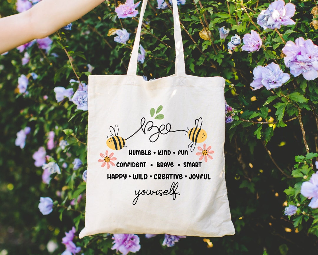 Bumble Bee Teacher Tote Bag, Save the Bees Gift Totes, Funny Honey Bee ...
