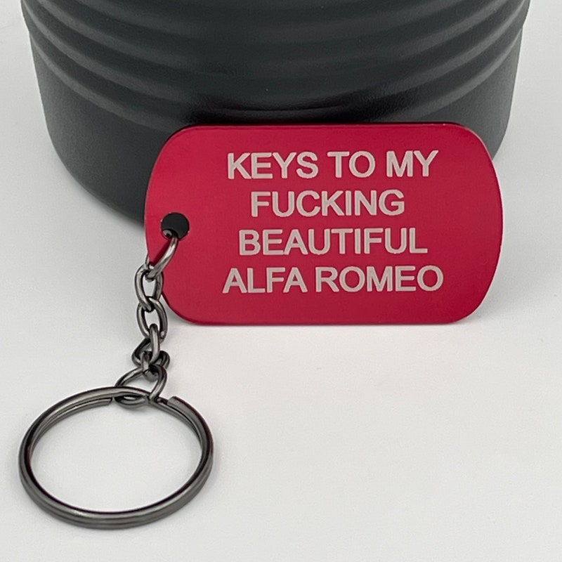 Alfa Romeo Keyrings - Etsy