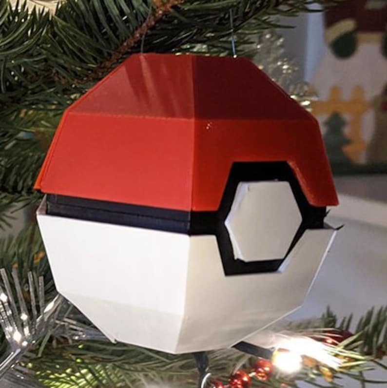 Paper Pokeball Pokemon Papercraft 3D Template - Etsy Australia